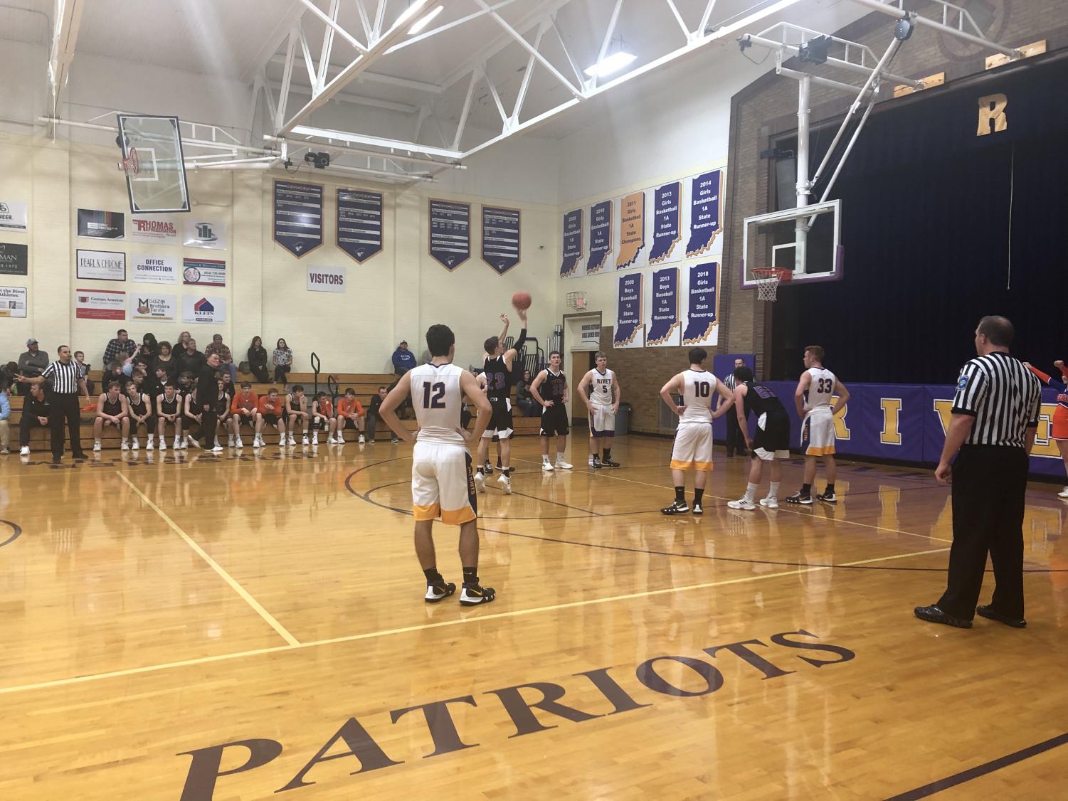 Boys Basketball Against Vincennes Rivet – Pioneer Pages