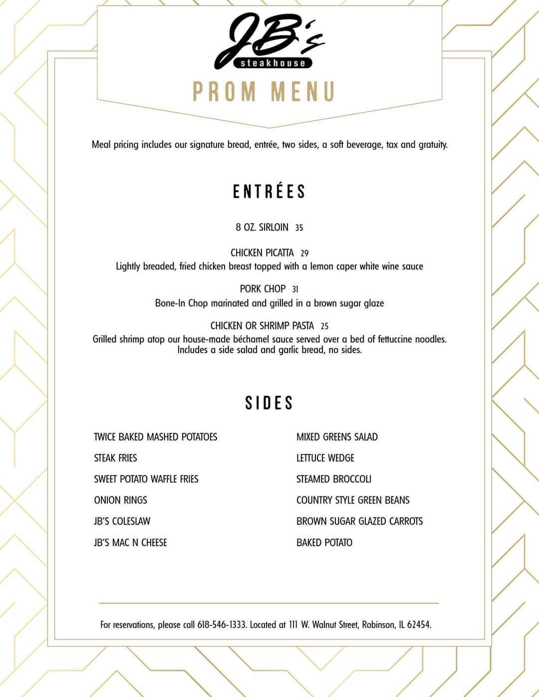 Check Out JB’s Steakhouse – Pioneer Pages